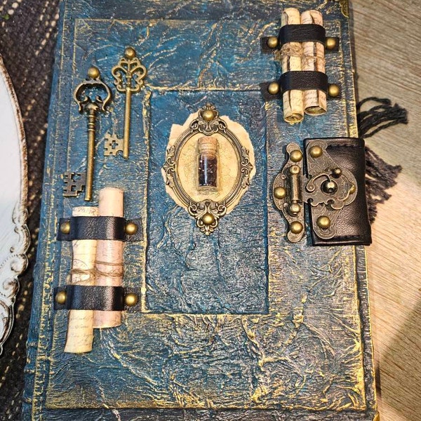 Witch Journal Grimoire Journal Book of Shadows Spell Book Recipe Book ...