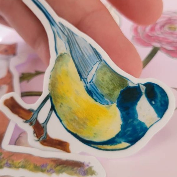 Fox Sticker – Waterproof Vinyl Sticker, Cute Red Fox Stationery, Laptop ...