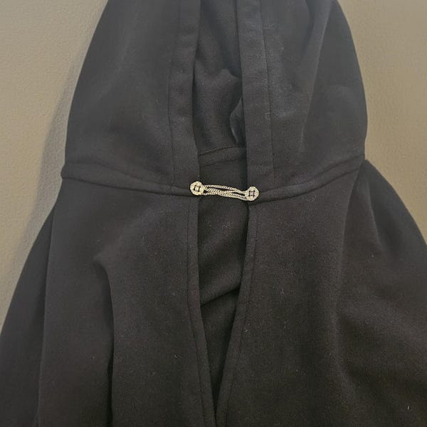 Celtic Cloak Clasp, Gold Coloured, 20mm Metal Shank, Button and 150mm ...