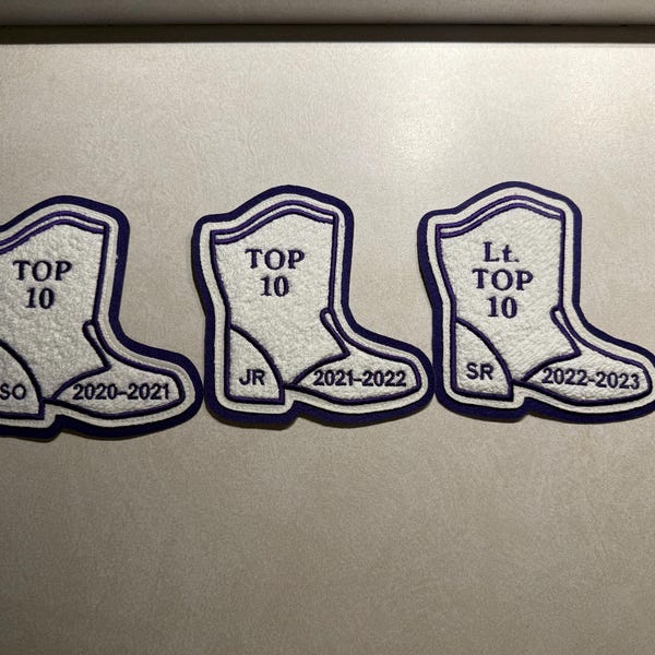 Chenille Custom Letterman Jacket Patch Made in USA - Etsy