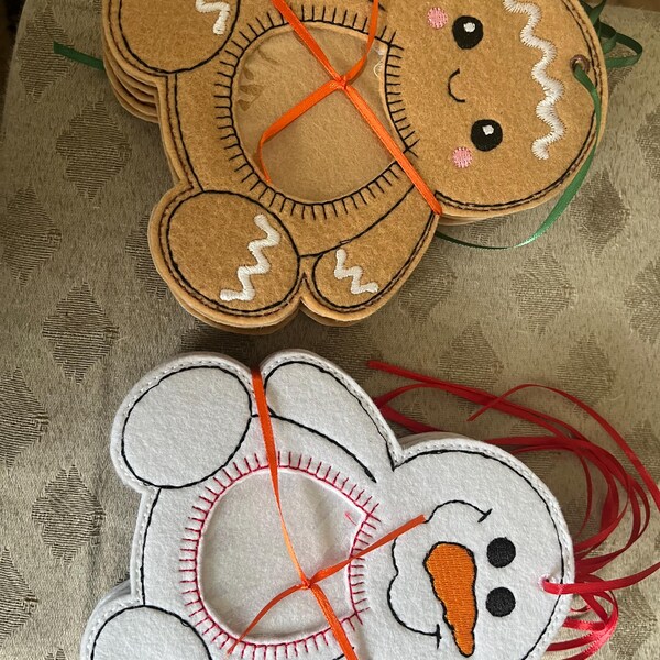 Snowman Treat Bag Christmas Goodie Bags Classroom Gift Bags Unique ...