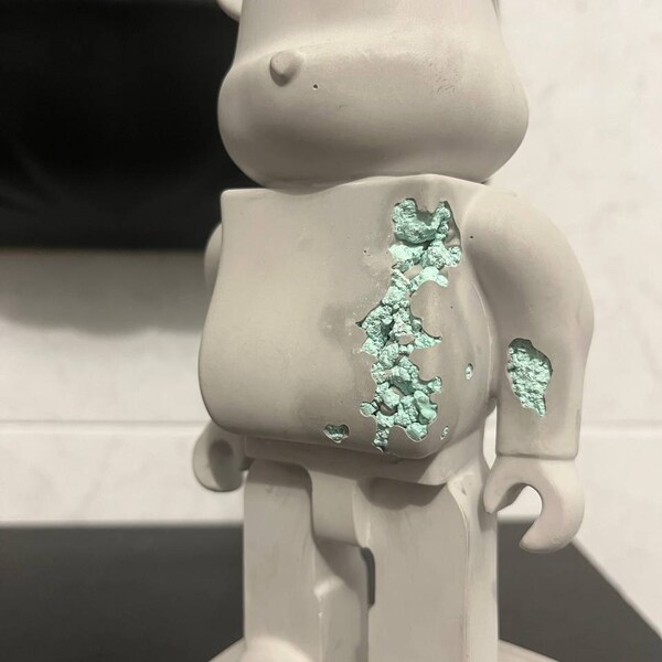 Pink Panther Hand Paint Art,small Round Paintings,unique Friend Gift ...