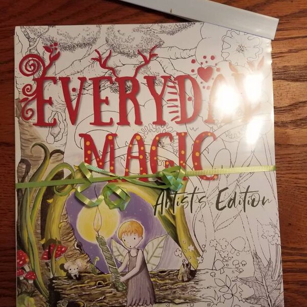 EVERYDAY MAGIC Artist's Edition Coloring Book--free Shipping - Etsy