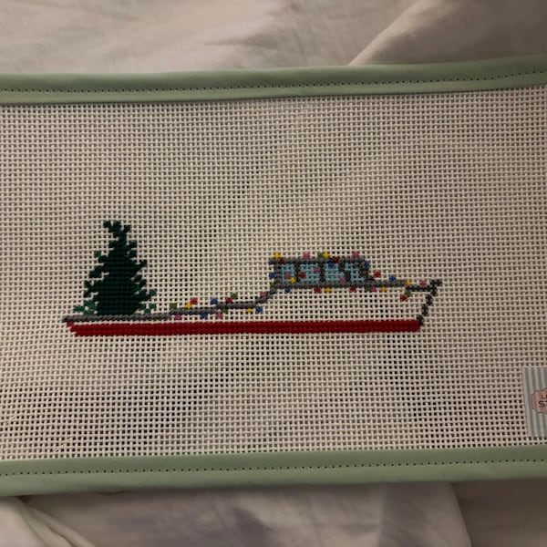 The Azalea Golf Cocktail Needlepoint Canvas, 18-mesh Hand-painted, 3 ...