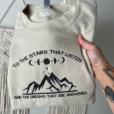 ACOTAR Embroidery File Velaris City of Starlight multiple Formats ...