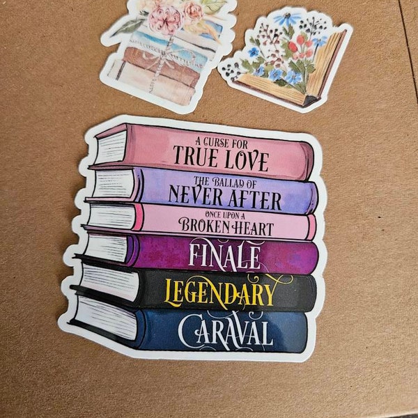Caraval OUBAH Book Stack Once Upon a Broken Heart Gifts for Readers ...