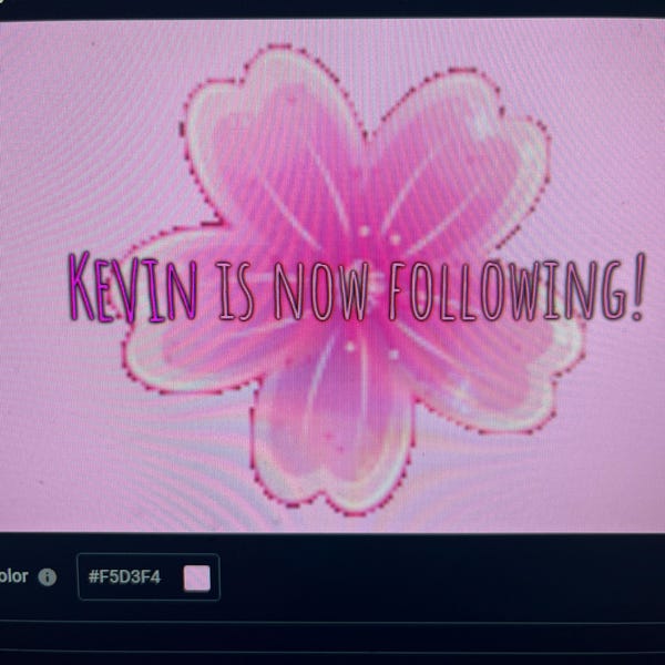Animated Cherry Blossom Stinger Stream Transition | Kawaii Sakura ...