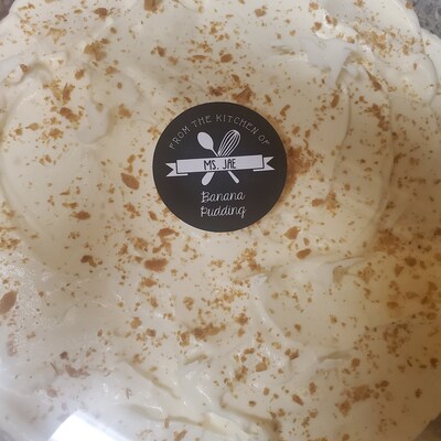 Personalized Kitchen Labels, Chalkboard, Homemade, Baked Goods ...