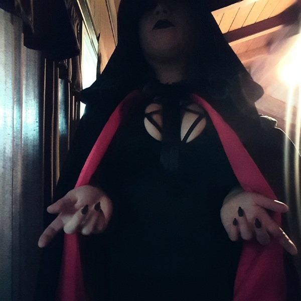 Red Forestyne Dress - Renaissance Medieval Fantasy Dress, LARP, Cosplay ...