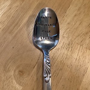 Hand Stamped Serving Spoon Friends Are the Family We Choose ...