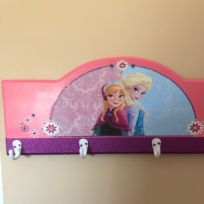 Kids Coat Rack, Childrens Coat Rack, Frozen Coat Rack, Princess Room ...