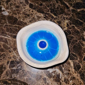 Ceramic Blue Eye, Greek Blue Eye Wall Hanging, Greek Folk Art Blue Eye ...