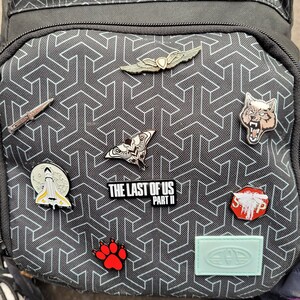 The Last of Us Part 2 Ellie Backpack Pin Badge Set Ellie | Etsy UK