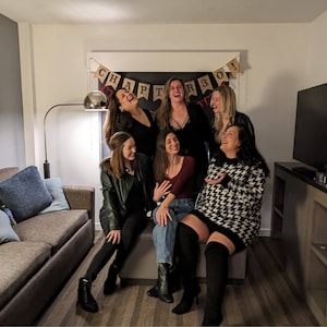 INSTANT DOWNLOAD Chapter Birthday BANNER Printable Reading Books Black ...