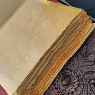 A4 Antique Paper 75 Sheets Leakproof Paper Antique Handmade Paper 12x8 ...