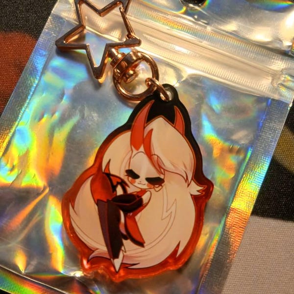 Radio Demon Alastor Enamel Pin Hazbin Pin Set - Etsy