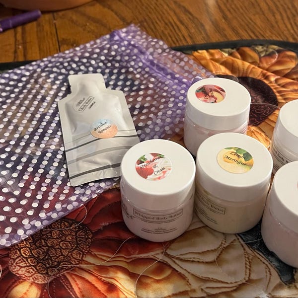 TRUE SAMPLES Whipped Body Butter Non-greasy Whipped Natural Shea and ...