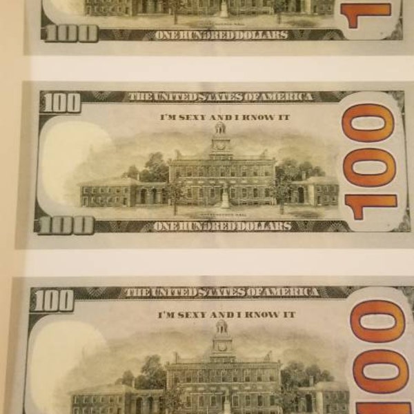 Your Face on Money, Game Money, 100 Dollar Bill, Party Money, Custom ...