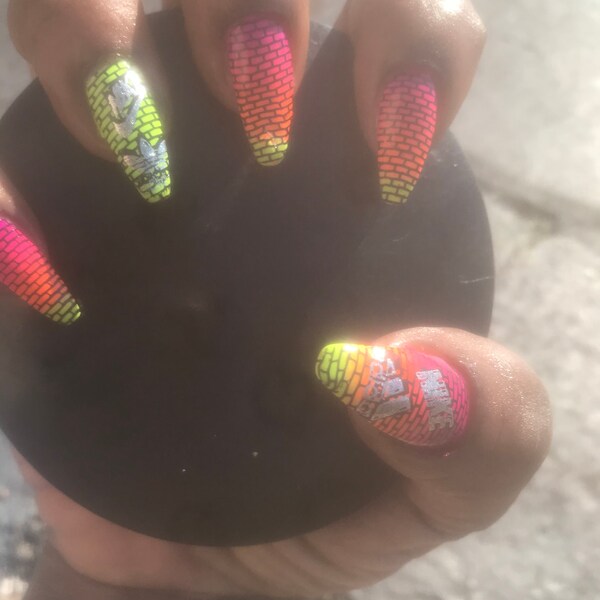 Nail Decals, Pop Art 1,popart, Water Nail Decals, Nail Art Decoration ...