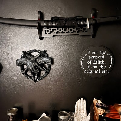 Gomez Addams Sign, Gothic Wall Art, Goth Decor, Home Decor, Macabre ...