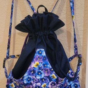 Drawstring Backpack PDF Sewing Pattern,video Tutorial,instant Download ...