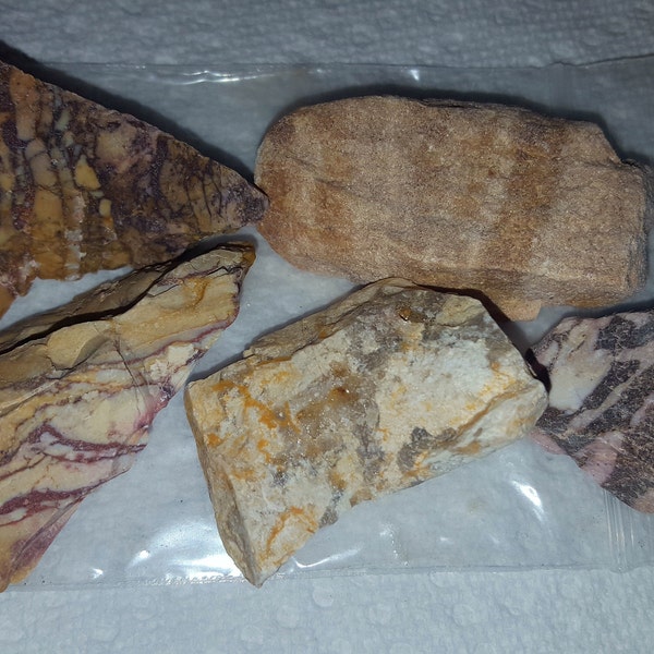 Zebra Jasper Gemstone, One Stone or a Baggy, Rough Zebra Jasper, Raw ...