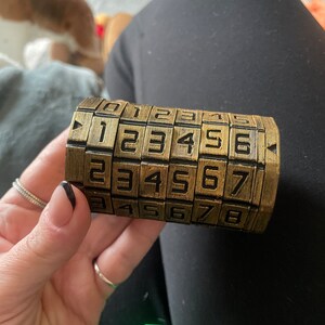Mini Cryptex Geocaching Puzzle Davinci Replica 3D Print Plastic 5, 6 or ...