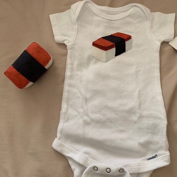 Spam Musubi Baby Onesie - Etsy