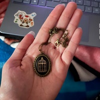 Bioshock Infinite Bird/cage Necklace - Etsy Canada