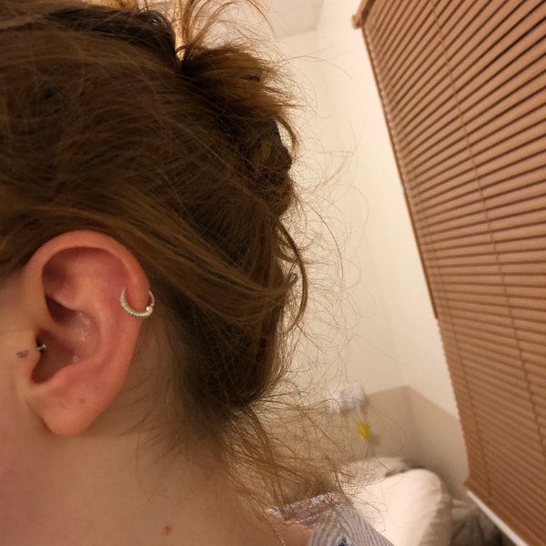 Small Hoop Earring, 20 18 Gauge Hoop for Piercing, 16 Gauge Piercing ...