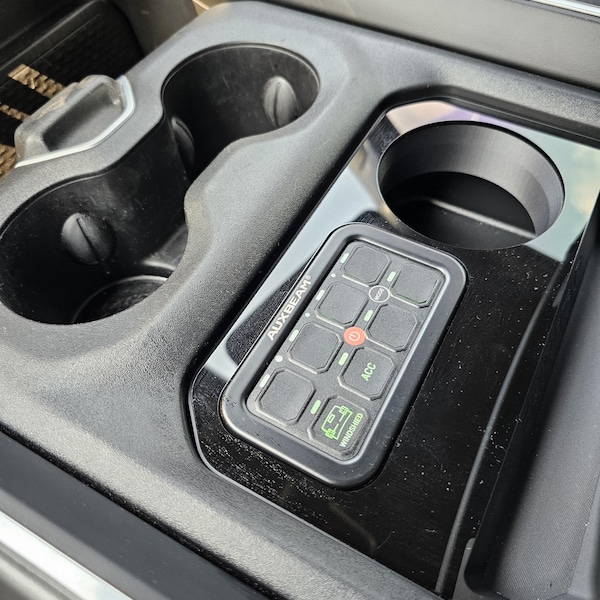Ram 1500 Center Console Cup Holder Tray for 5th Gen Ram (2019+) With ...