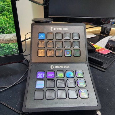 Dual 15 Key Stream Deck Vertical Stand - Etsy