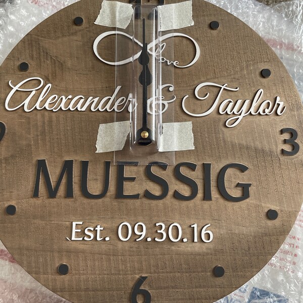11 Inch Personalized Retirement Clock. Great Retiree Gift for Dad, Mom ...
