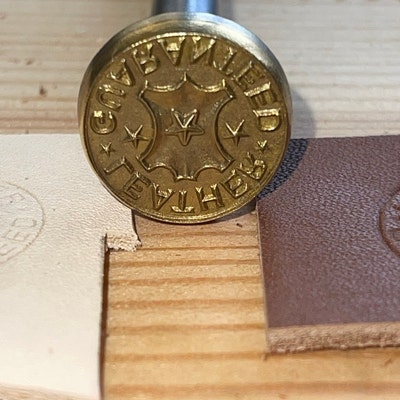013-13 MEANDER Rounded Leather Stamp Homemade Custom Saddlery - Etsy