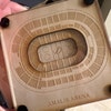 Razorback Stadium Layered Coaster set of 2, 3D Wood Coaster, Sports ...