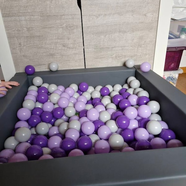 Soft Play Ball Pit, Large White Ball Pit, Soft Play Equipment, Gift for ...