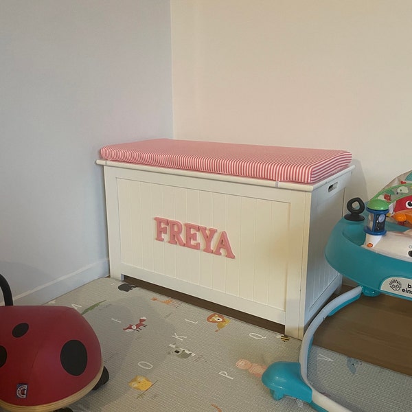 Girls Personalised Toy Box - Etsy