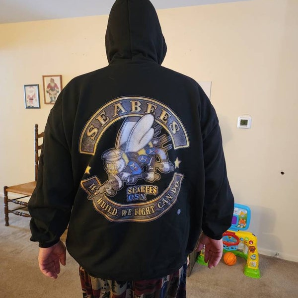 Navy Seabees Biker T-shirt: Military Motorcycle Club Tee - Etsy