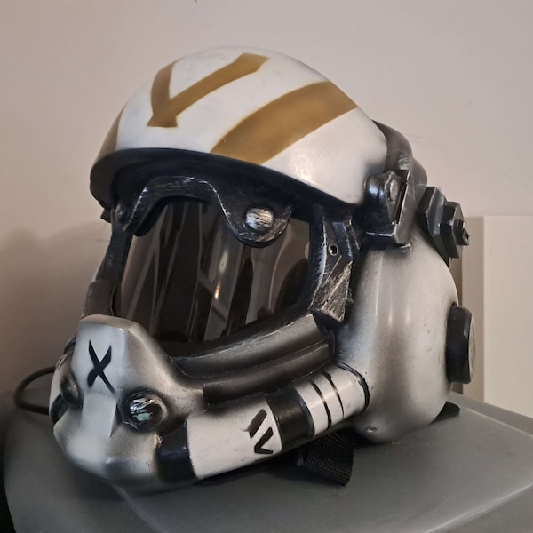 Pilot Titanfall Viper Helmet Very Durable for Cosplay or Airsoft ...