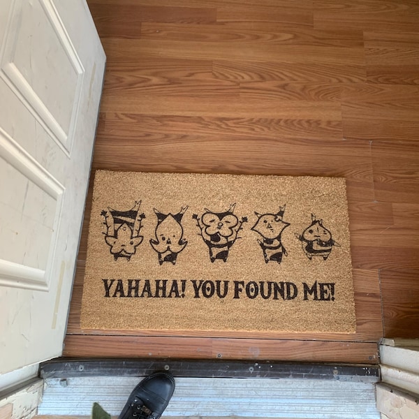 Merry Grinchmas, Coir Doormat, Funny Mat, Grinch Doormat, Christmas ...