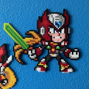 Sonic the Hedgehog and Tails Pixel Art Figures | Etsy Canada