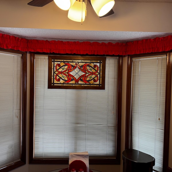 New CUSTOM Window Rod SLEEVES Sleeve Valance Topper Many Colors ...