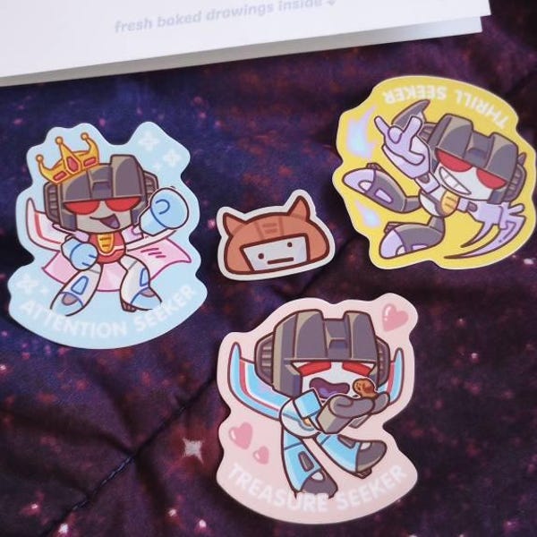 Tf Chibi Stickers - Etsy