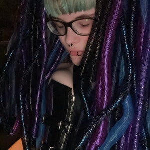 Made BY ORDER Custom Cyberlox Hair Falls Cyber Gothic Wig Hairfall Set ...