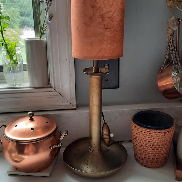 Copper Mulberry Parchment Paper Hardback Lamp Shades in Various Sizes ...