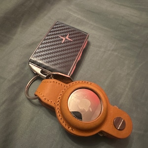Minimalist Leather Key Organizer. Compact Leather Key Holder. Leather ...