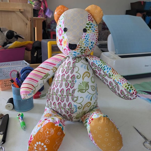 Memory Bear Pattern + Sewing Tutorial MEGA BUNDLE 6 Sizes - Etsy