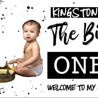 Big One Welcome Party Sign Big One First Birthday Sign Big - Etsy