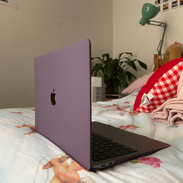 Elegance Purple MacBook Shell Case Decal Cover for New MacBook M1 Pro ...
