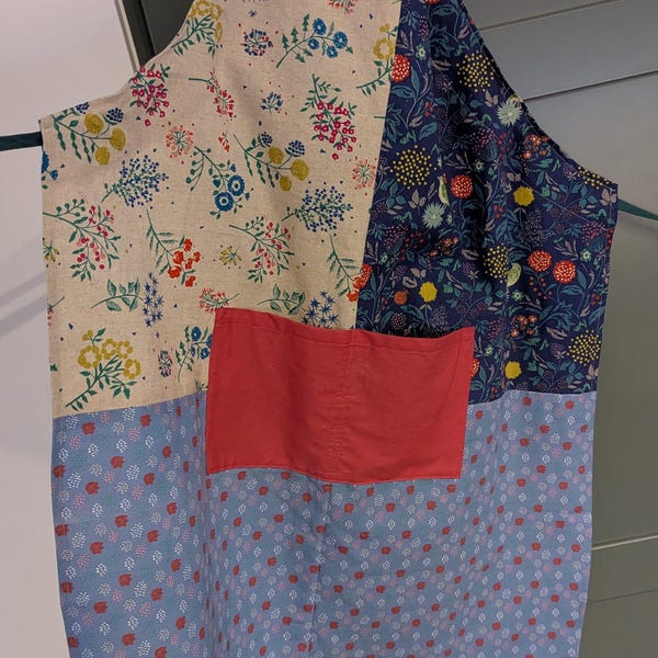 Easy Adjustable Apron Sewing Pattern: Beginner Friendly (downloadable ...